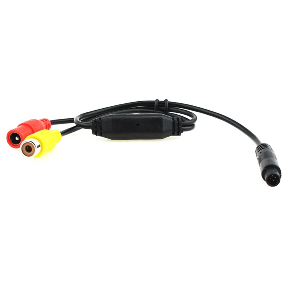 Car Backup Reverse Camera 4-pin Male To Cvbs Rca Female, 52% OFF