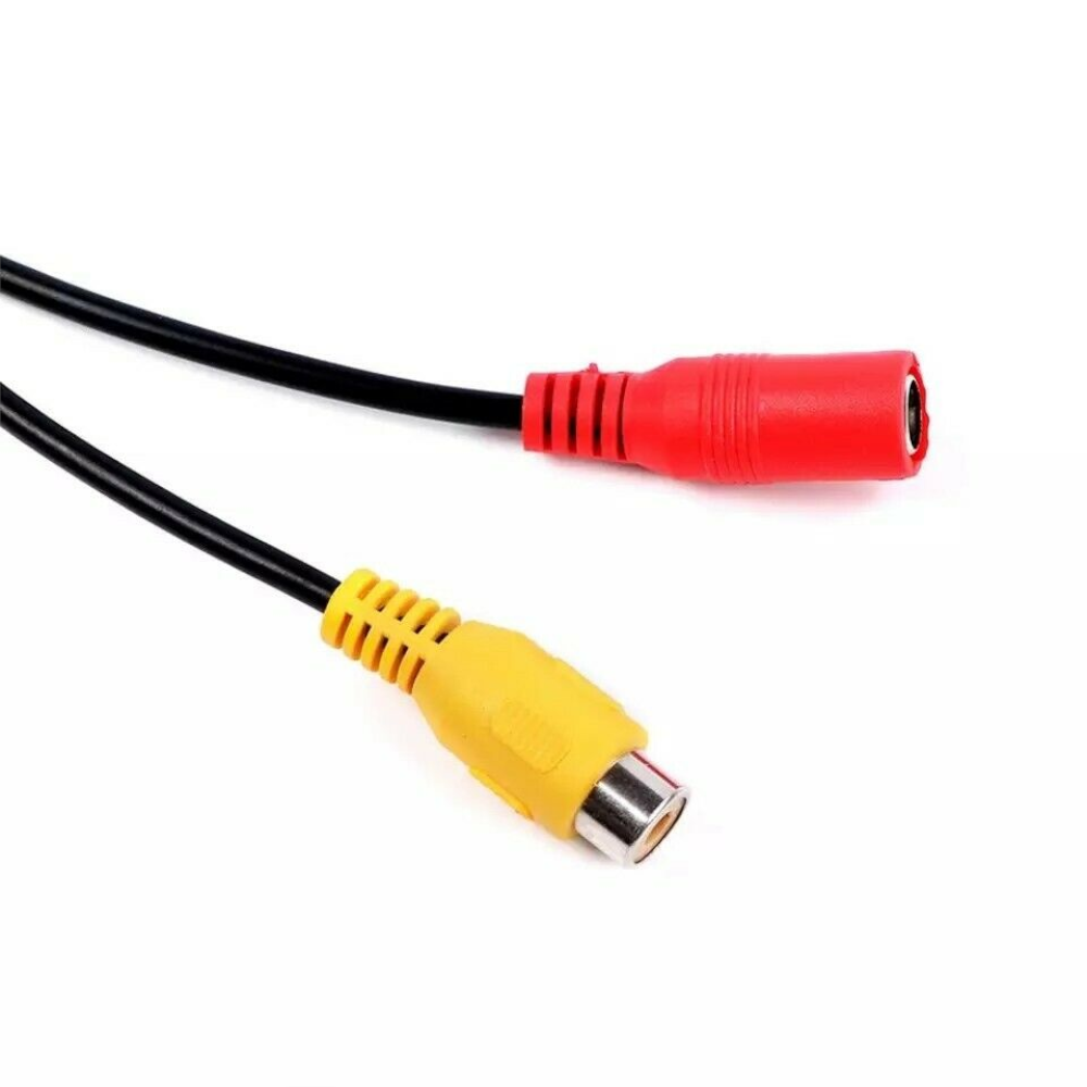 ATD CCA-18115 Female 4-Pin to RCA AV CVBS Adapter Wire Rear Reverse ...