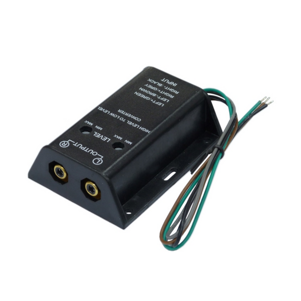 ATD LOC-23002 Two Channel High-Low Line Out Converter To RCA Amp (Add ...