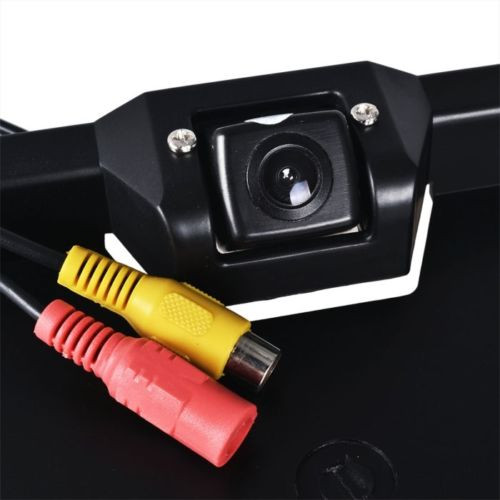 ATD CAM026 Wired Number Plate Surround Rear Reverse Camera Universal UK ...