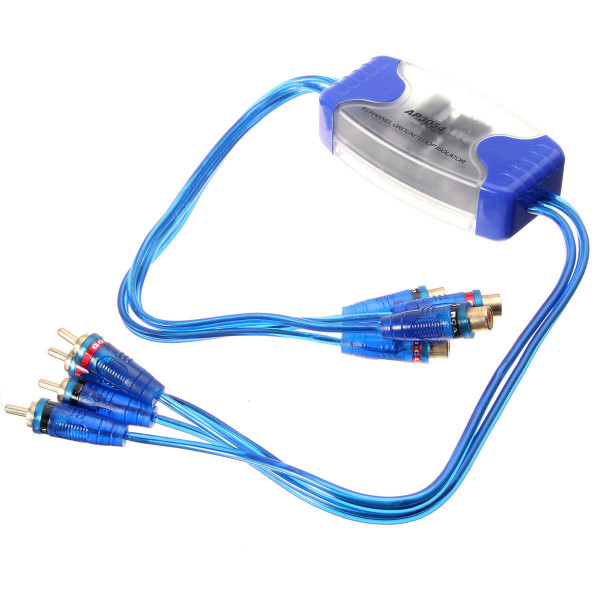 ATD GLI-20004 4 Channel Ground Loop Isolator With Gold Plated RCA ...