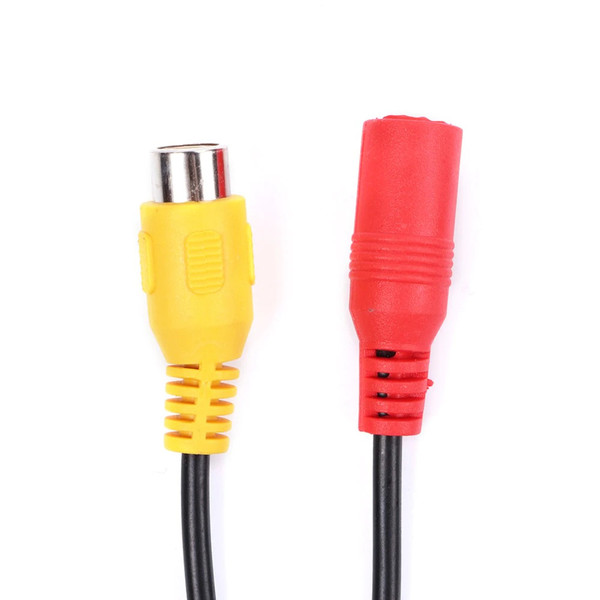 ATD CCA-18115 Female 4-Pin to RCA AV CVBS Adapter Wire Rear Reverse ...