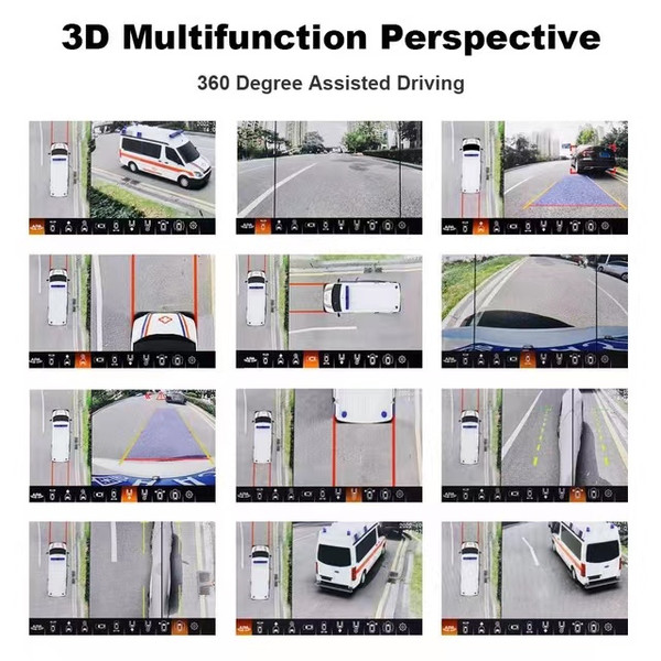 ATD CAM360 Full 360 Camera Kit Birdseye Panaromic View For Android S10 ...