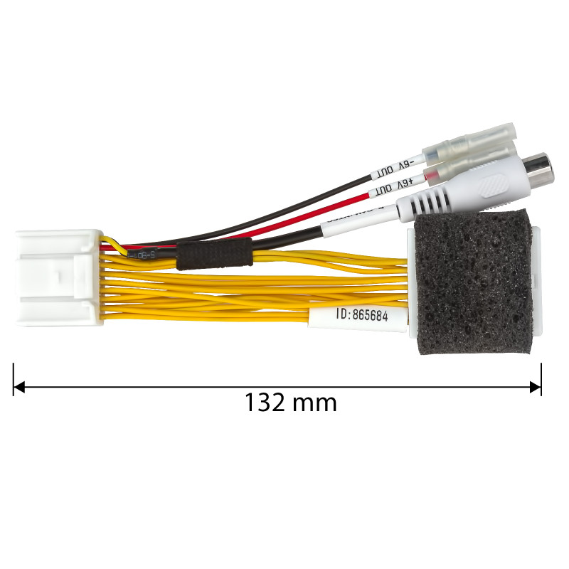 ATD CAO-27087 Reverse Camera Input Cable Adaptor For Toyota 20-Pin GEN5 ...