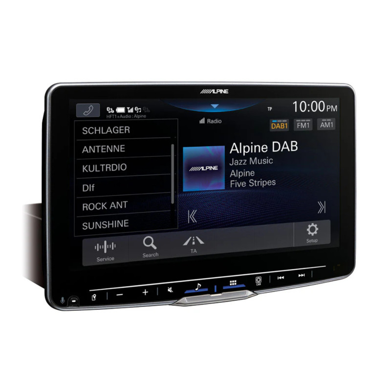 Alpine iLX‑F905T6.1 Halo9 9" CarPlay Android Auto DAB Media System for ...