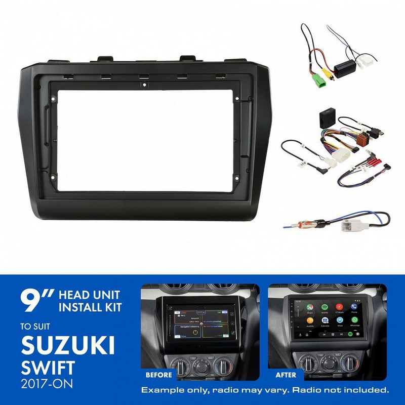 Kenwood DMX80AXS Perfect Fit 9" Radio Android Auto & CarPlay For Suzuki ...