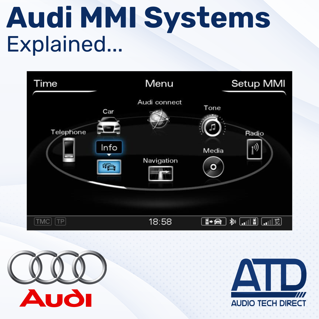 Audi MMI Systems: the features, the differences and how to find your model - Audio Tech Direct