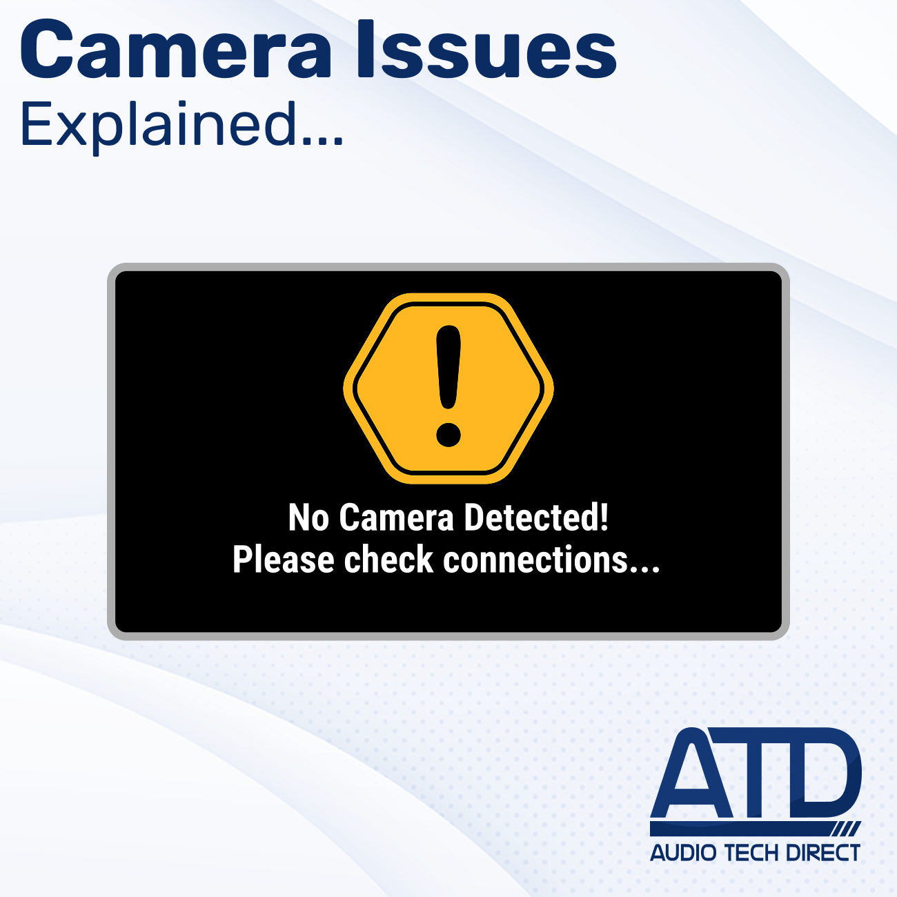 Reverse Camera Won't Display When Engine Starts... - Audio Tech Direct