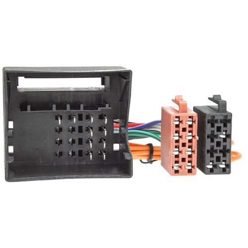 ATD ISO-12026 ISO Radio Harness Adaptor For Citroen Fiat & Peugeot With Quadlock (2004-2019 ...