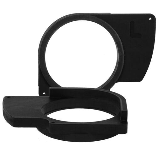 Basser DMBMW07 MDF 165mm Speaker Adapters Rings For BMW 3 Series E46 ...