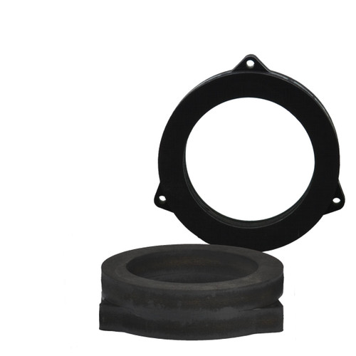 Basser DMBMW08 MDF Speaker Adapters Rings For BMW X5 & X6 front door fitment only 130mm - Audio ...