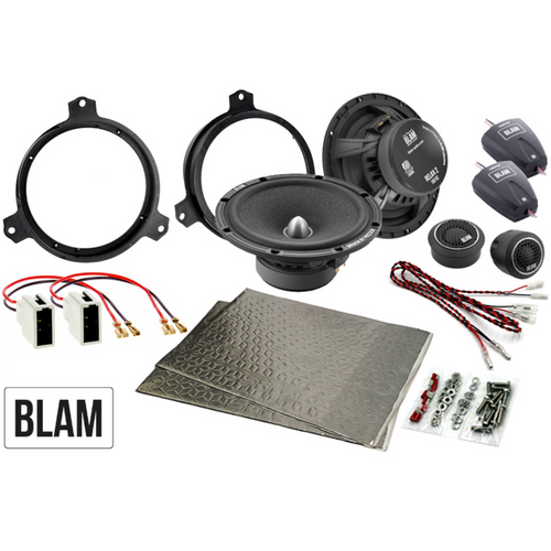 BLAM RELAX Complete Speaker Upgrade Kit For Toyota Citroen Peugeot 165mm (6.5 Inch) - Audio Tech ...