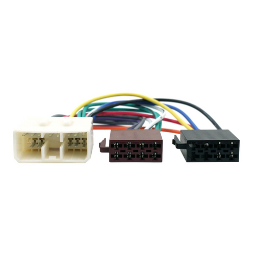 ATD ISO-12050 ISO Radio Harness Adaptor For Hyundai Models White 14 Pin Plug Connector (1990 ...