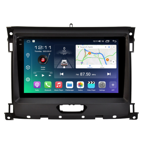 PBA FO2495D Android S10 2K QLED Head Unit CarPlay SatNav Radio For Ford ...