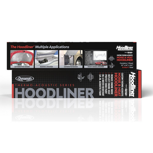 Dynamat 11905 Hoodliner 3/4" (19.00mm)Heat Blocking & Noise Suppression ...