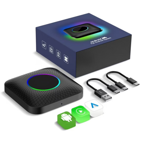 PBA AIBOX Android Auto & OS Interface With Wireless CarPlay Wired USB ...