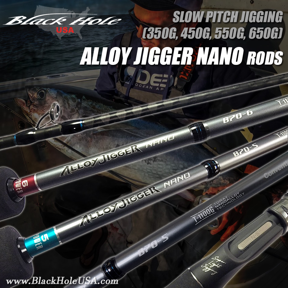 Introducing the Alloy Jigger Nano Slow Pitch Jigging Series! - Black ...