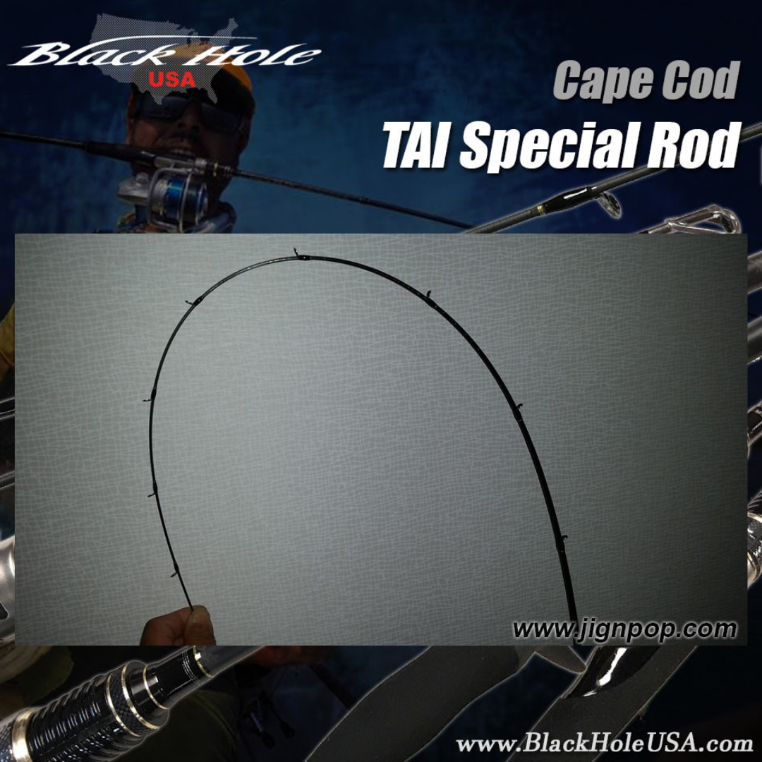 Our Toothpick-like rod with Fuji Titanium Torzite Guides! - Black Hole USA