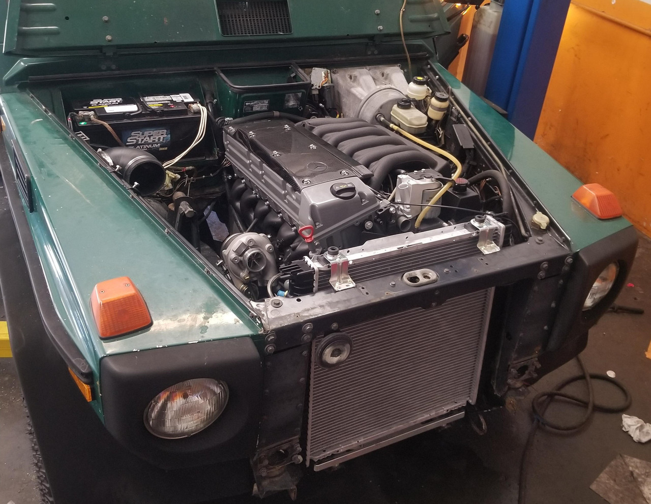 Mercedes OM606 High-Performance Turbo Diesel Engine & 6-Speed ...