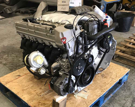 Mercedes OM606 High-Performance Turbo Diesel Engine & 6-Speed ...