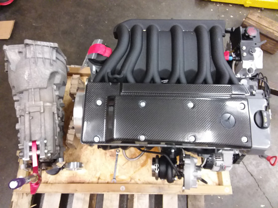 Mercedes OM606 High-Performance Turbo Diesel Engine & 6-Speed ...