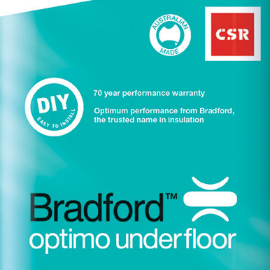 Bradford Optimo Underfloor Insulation | R2.5 - 415 x 1160 x 90mm