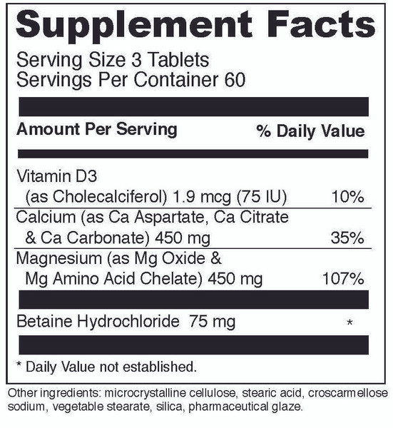 Cal Mag Absorb: Premium Calcium Supplement - Building Blocks