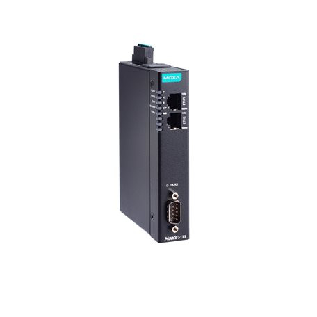 Moxa MGate 5103: 1-Port Modbus/Ethernet/IP-to-PROFINET Gateway, 0~60°C