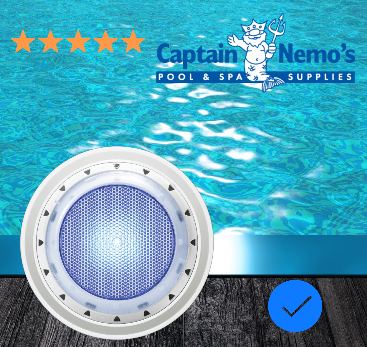 Spa Electrics Blue LED Retro fitting light - Captain Nemo's