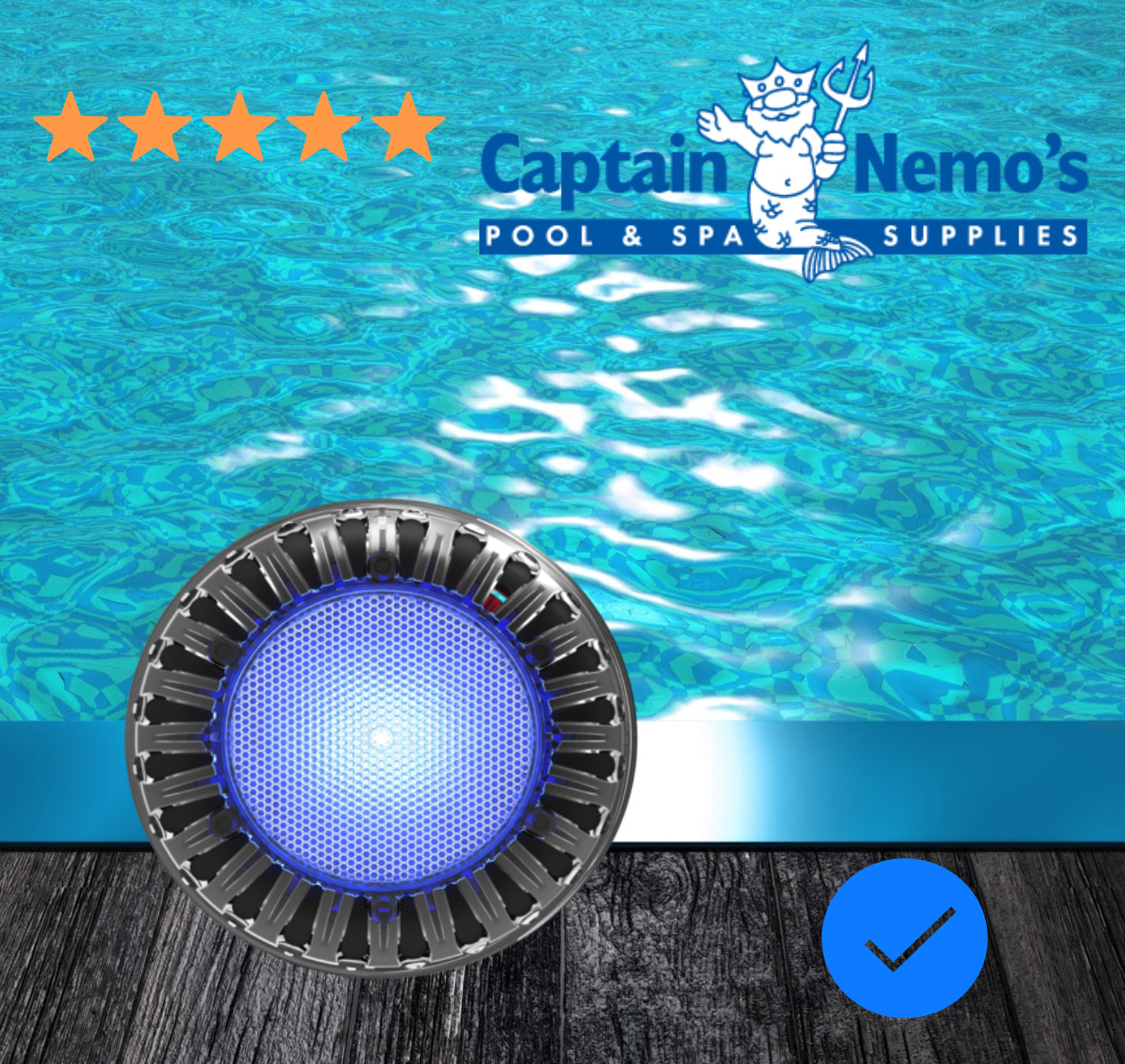 SPA ELECTRICS ATOM SERIES POOL LIGHT - Captain Nemo's