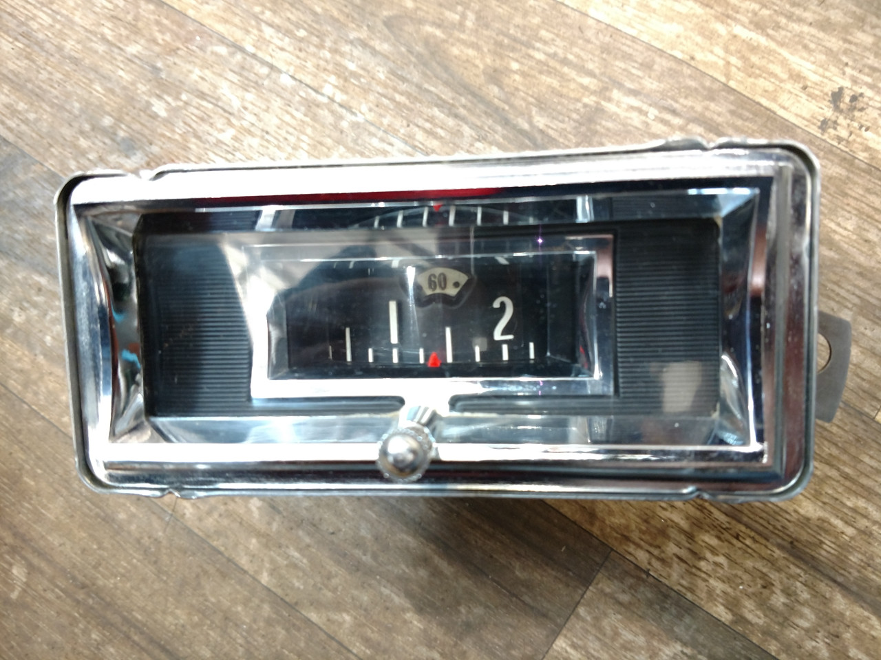 1957 Cadillac Clock Excellent! Classic Car Clock Vintage Auto Clock