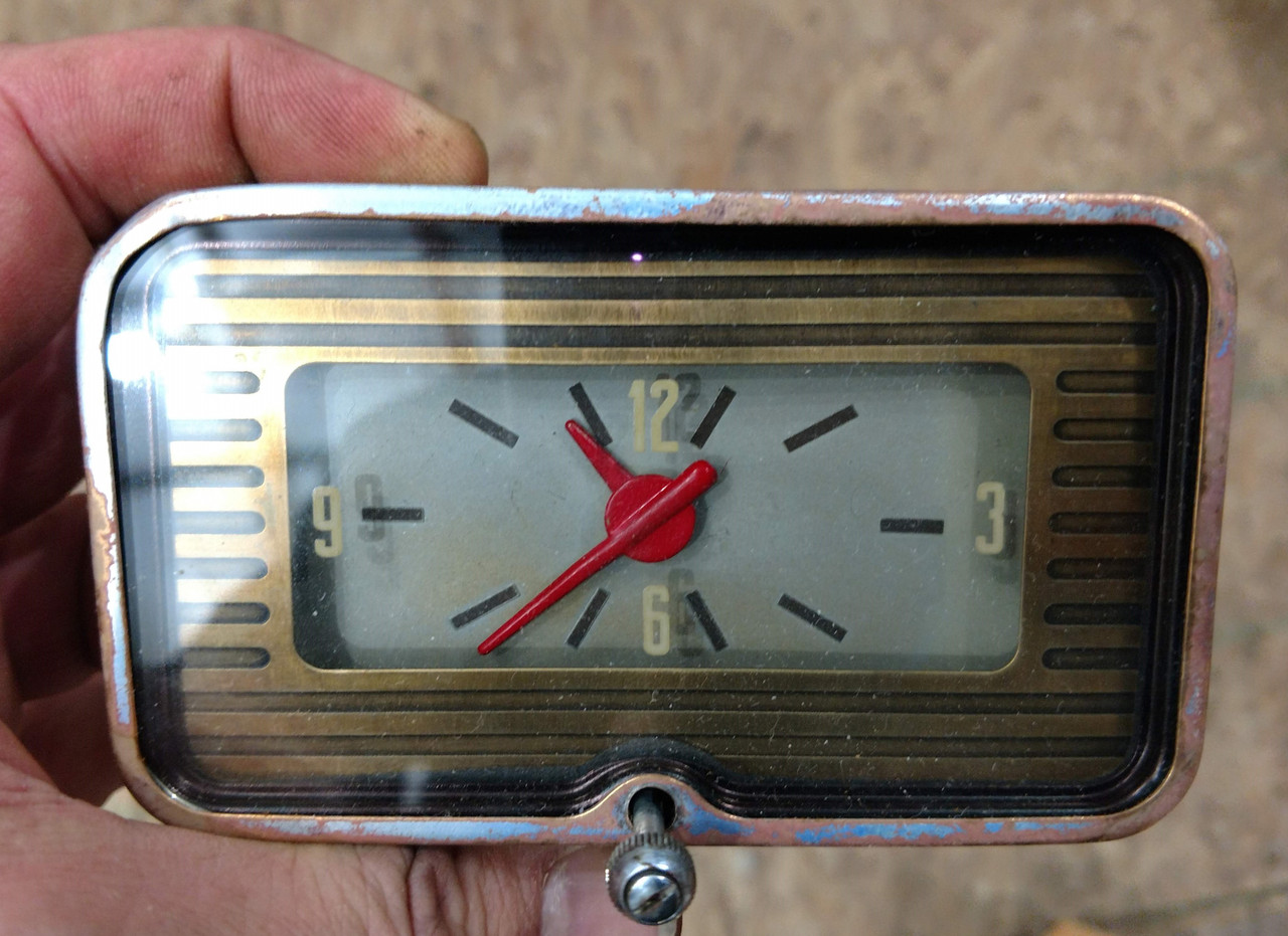 1941 Mercury Clock Excellent RARE! Classic Car Clock Vintage Auto Clock ...