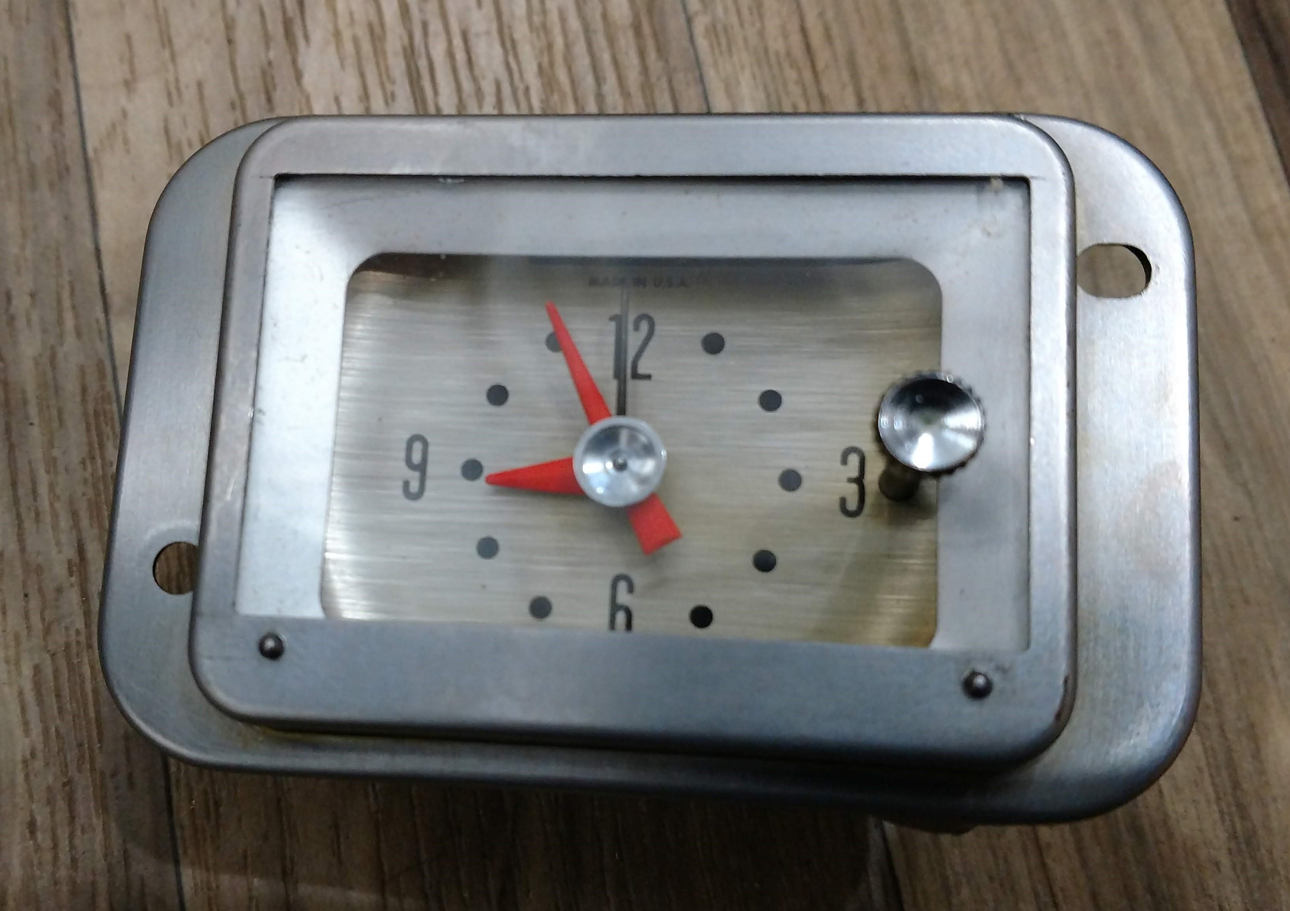 1964 Ford Galaxie Clock Classic Car Clock Vintage Auto Clock Main ...