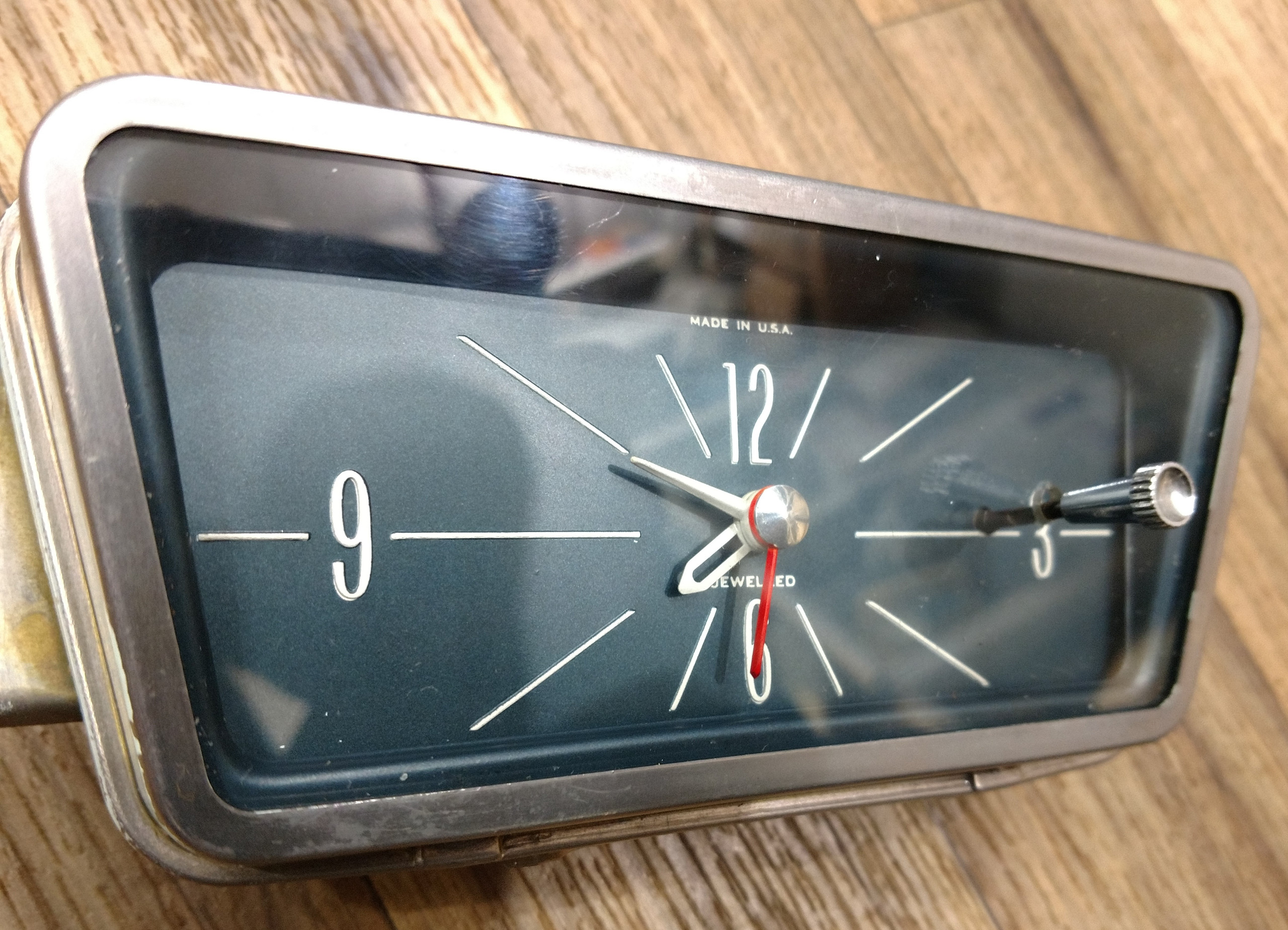 1964 Pontiac Clock reconditioned Classic Car Clock Vintage Auto Clock ...