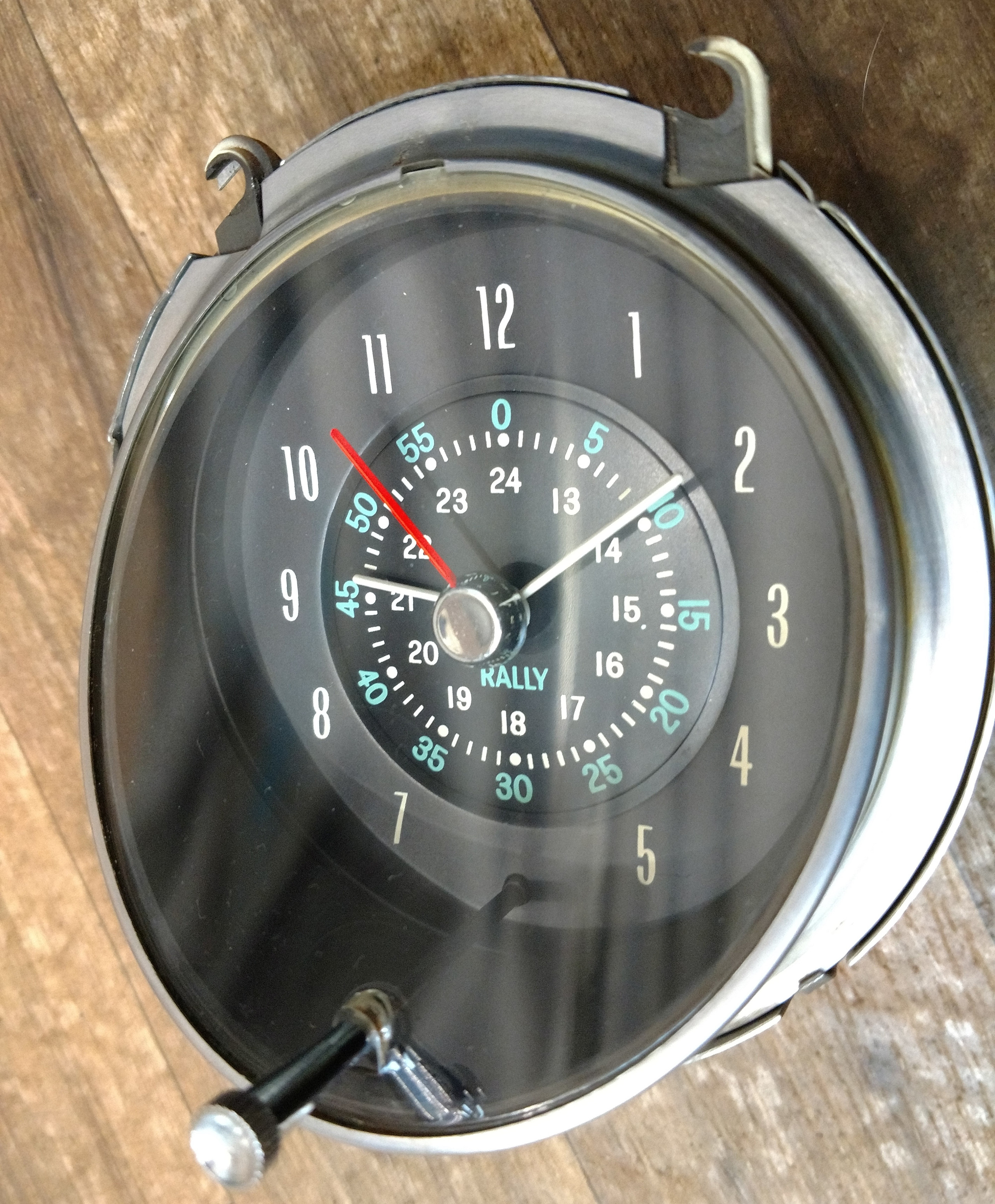 1968 1969 1970 1971 1972 Pontiac Clock GTO Lemans Tempest, NOS knob