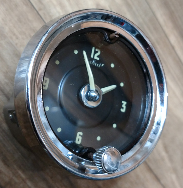 1951 1952 Chevrolet Clock Chevy Special Deluxe Reconditioned