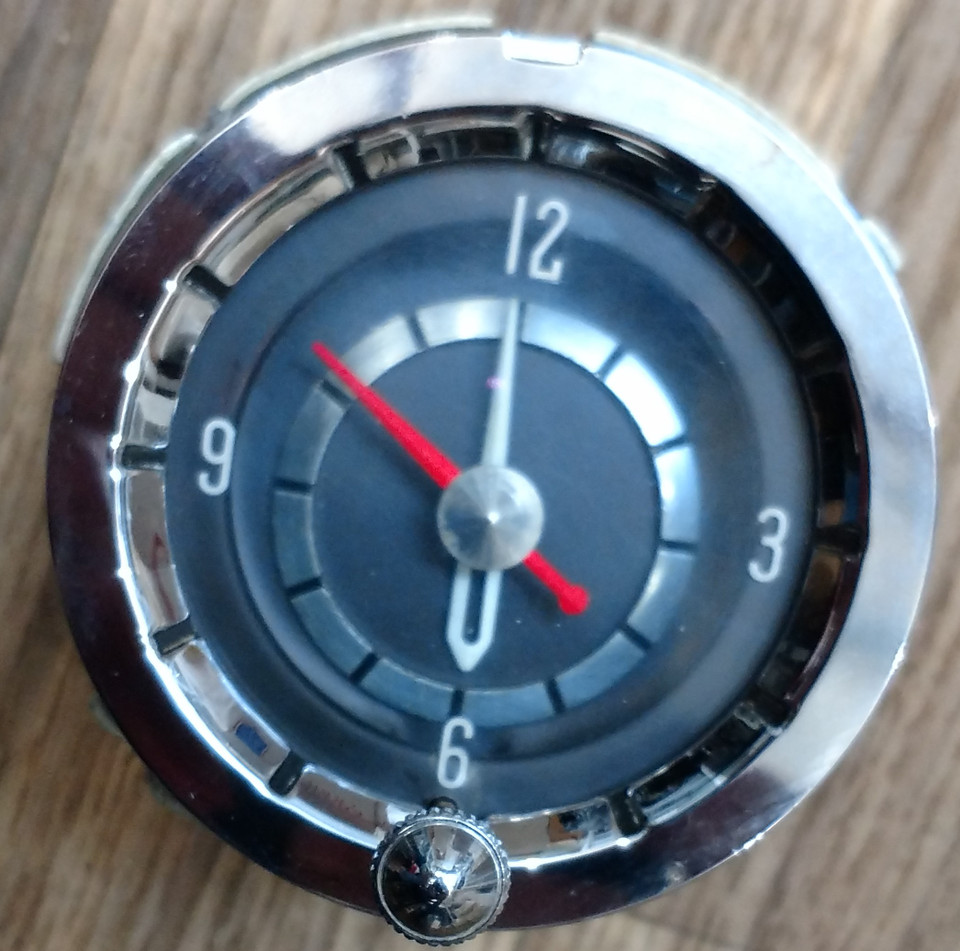 1957 Pontiac Clock RARE! 1957 Pontiac Clock RARE! Classic Car Clock ...