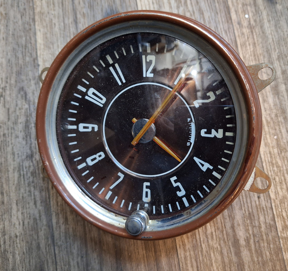 1942-1946 Chevrolet Clock 1943 1944 1945 Chevy Stylemaster, Fleetmaster ...