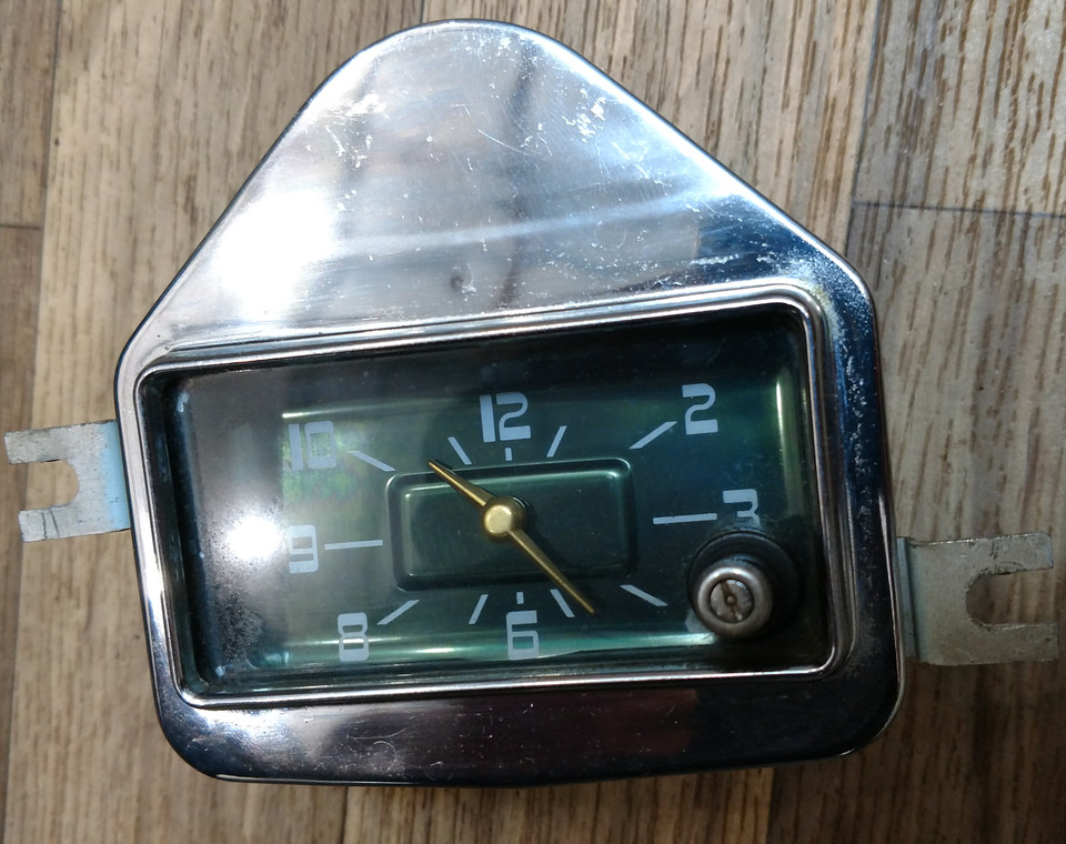 1949-1950 Plymouth Dodge Clock Deluxe Special Deluxe Reconditioned