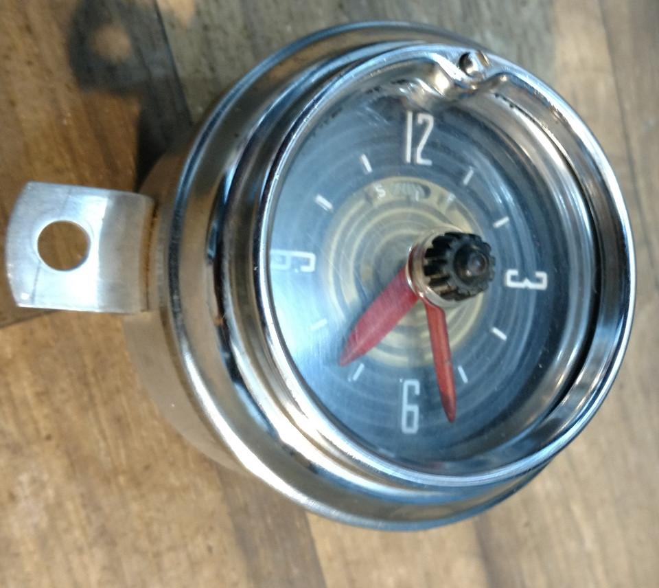 1953 Ford Clock Classic Car Clock Vintage Auto Clock
