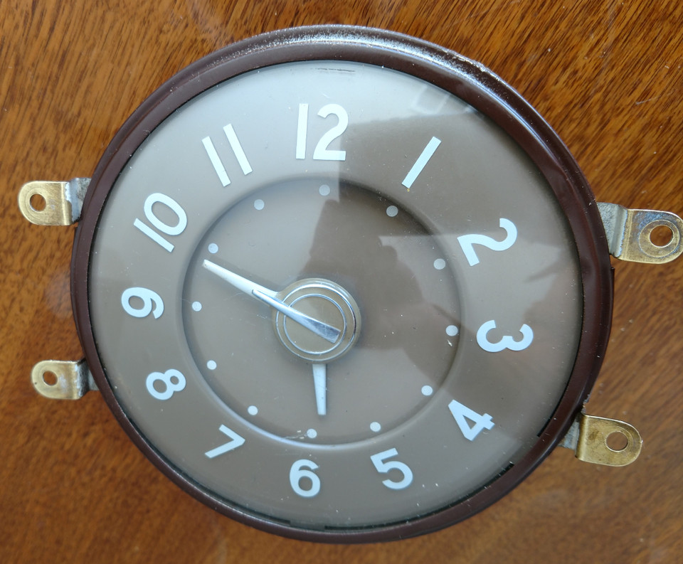 1940 Packard Clock 110 120