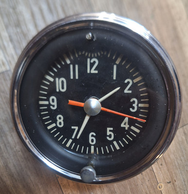 1956-1957 Studebaker Hawk Clock Excellent!