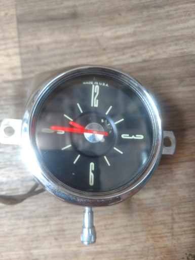 1949 1950 Ford Clock Excellent Classic Car Clock Vintage Auto Clock