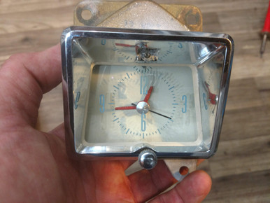 1955 1956 Mercury Clock Excellent! Motochron Classic Car Clock Vintage ...