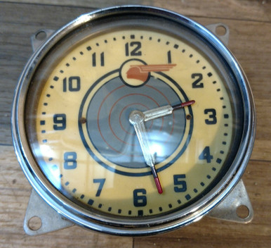 1936 Pontiac Clock Excellent Reconditioned