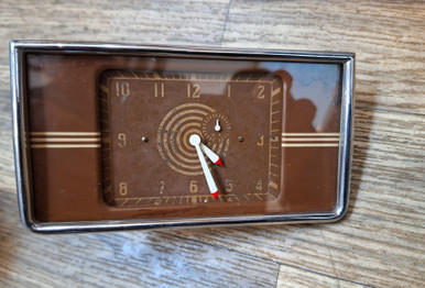 1938 Pontiac Clock 6,8 Reconditioned RARE! Classic Car Clock Vintage ...