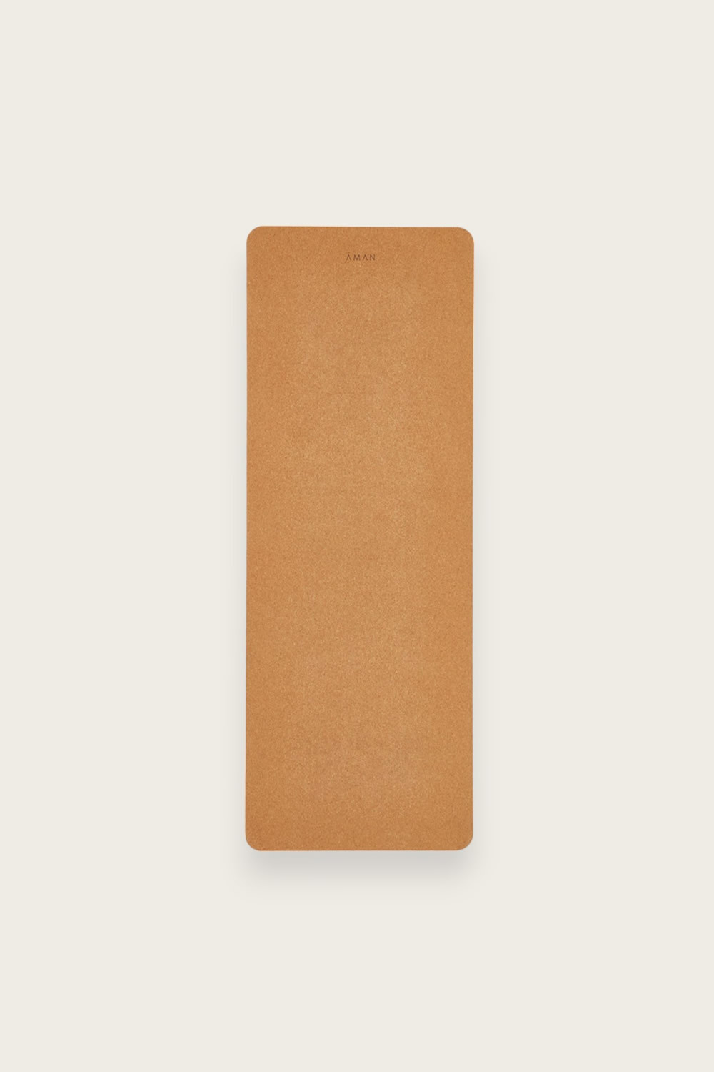 Designer Cream Yoga Mat with Strap and Bag - Aman Essentials