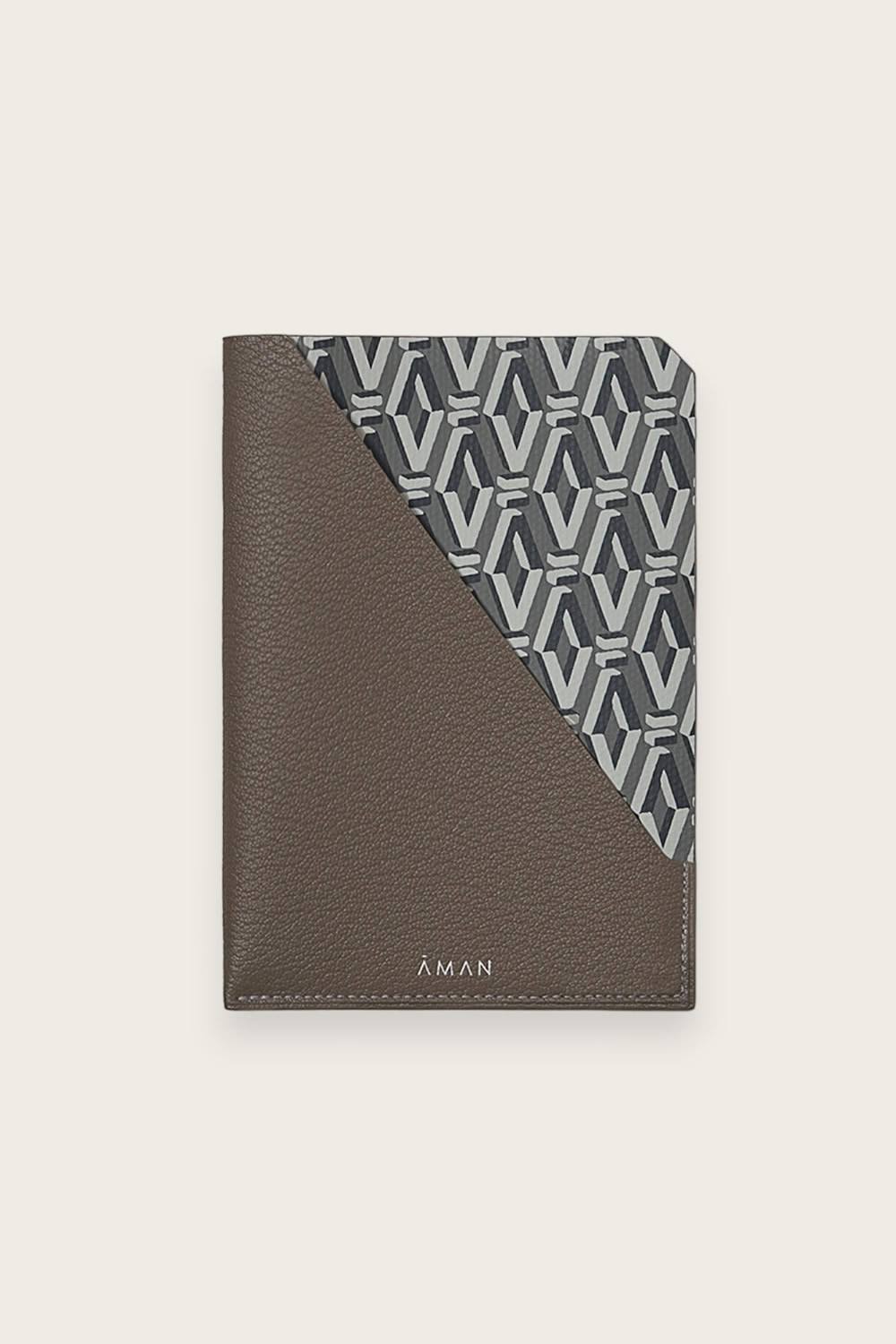 Yellow Monogram Passport Holder - Designer Passport Cover