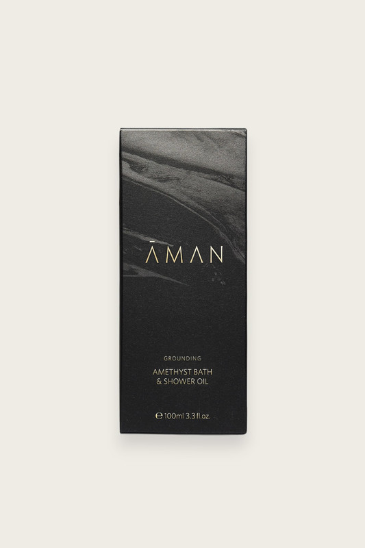 Amethyst Scrub & Soak - Grounding Body Soak - Aman Essentials