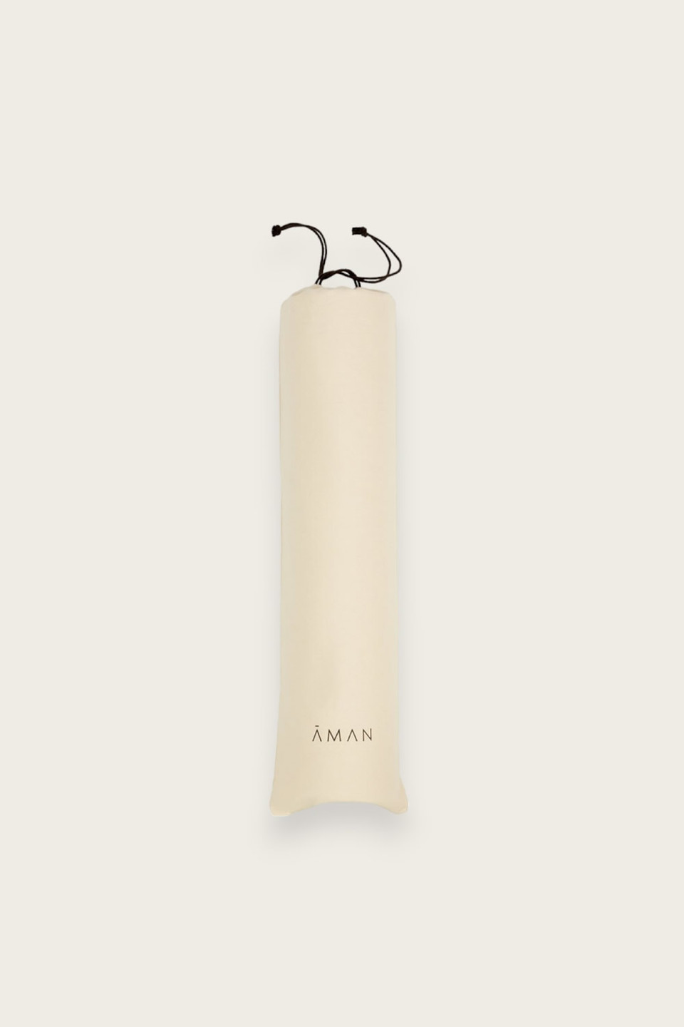 Designer Cream Yoga Mat with Strap and Bag - Aman Essentials